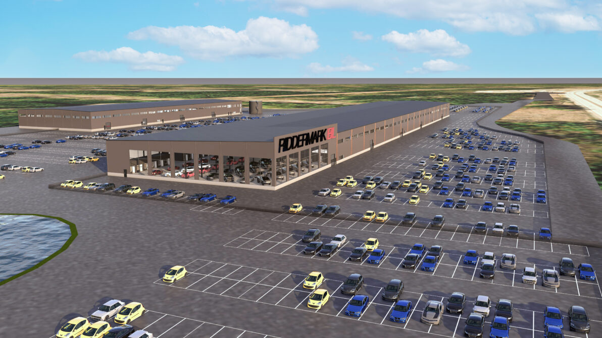 Riddermark Bils produktionsanläggning i Strängnäs - Maxcon